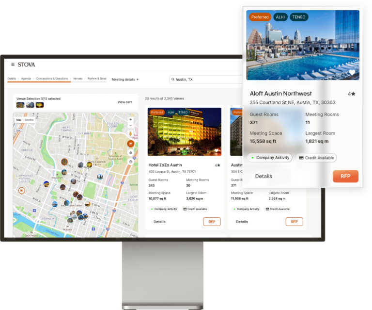 Event Venue Sourcing - Stova